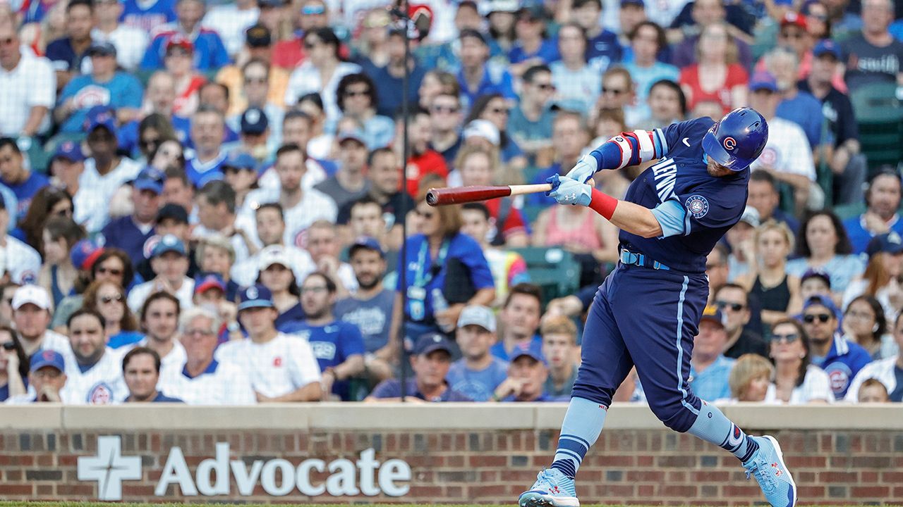 Los Cubs lucieron un espectacular uniforme retro