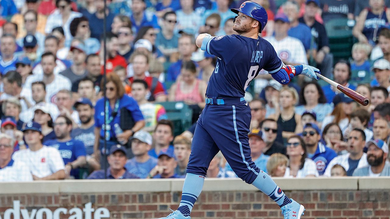 Los Cubs lucieron un espectacular uniforme retro