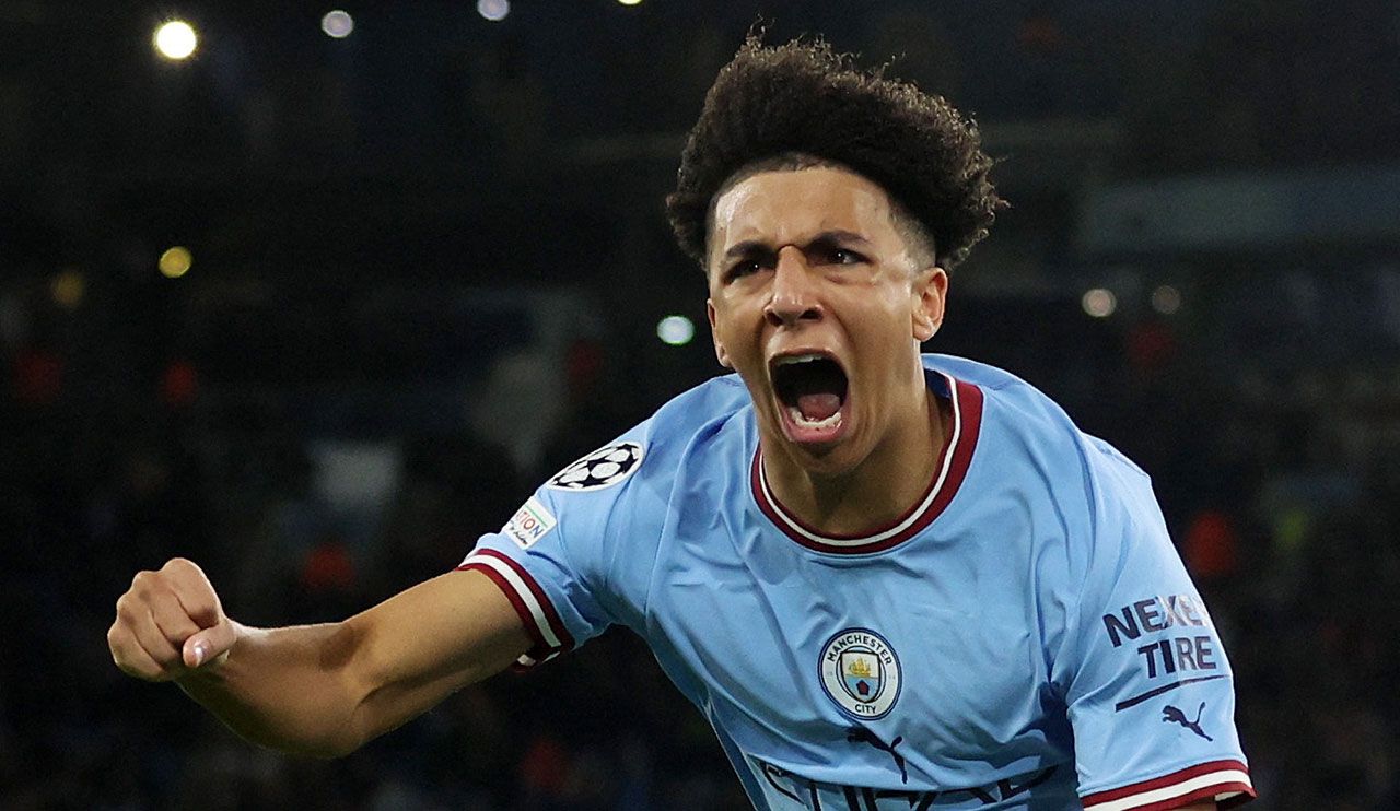 Rico Lewis, el jugador más joven en marcar en una Champions