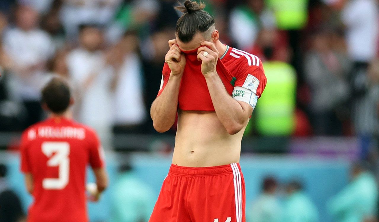 Gareth Bale queda desolado tras la inesperada derrota de Gales