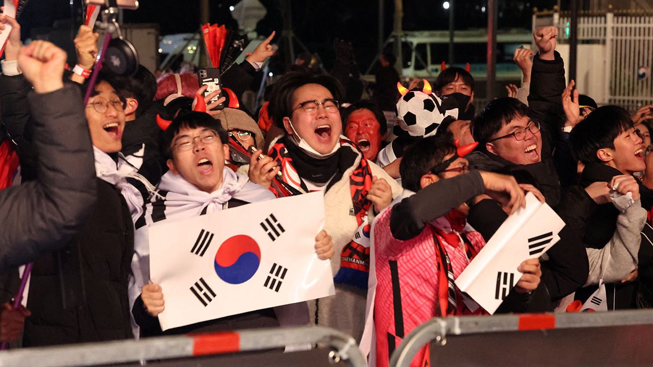 Las calles de Seúl celebraron la hazaña coreana