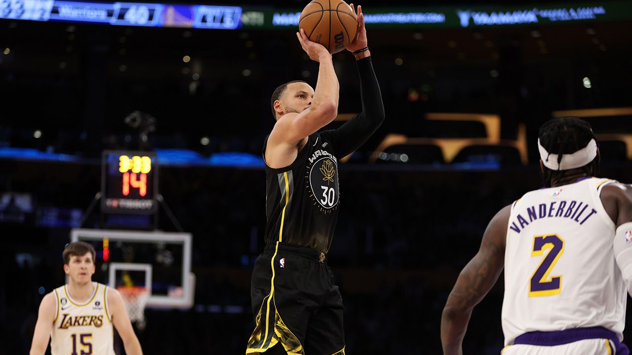 Stephen Curry y los mejores tiradores de triples de la actualidad