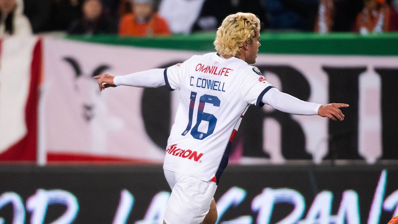 Cade Cowell y su noche mágica con Chivas en la Liga de Campeones