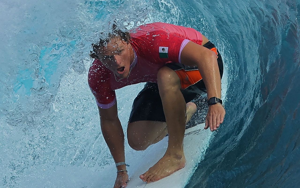 El rey de las olas; así fue la espectacular actuación de Alan Cleland