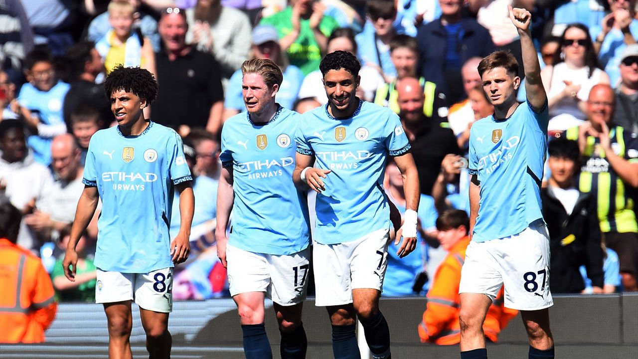 Manchester City goleó a Crystal Palace en la Premier League, pero ...