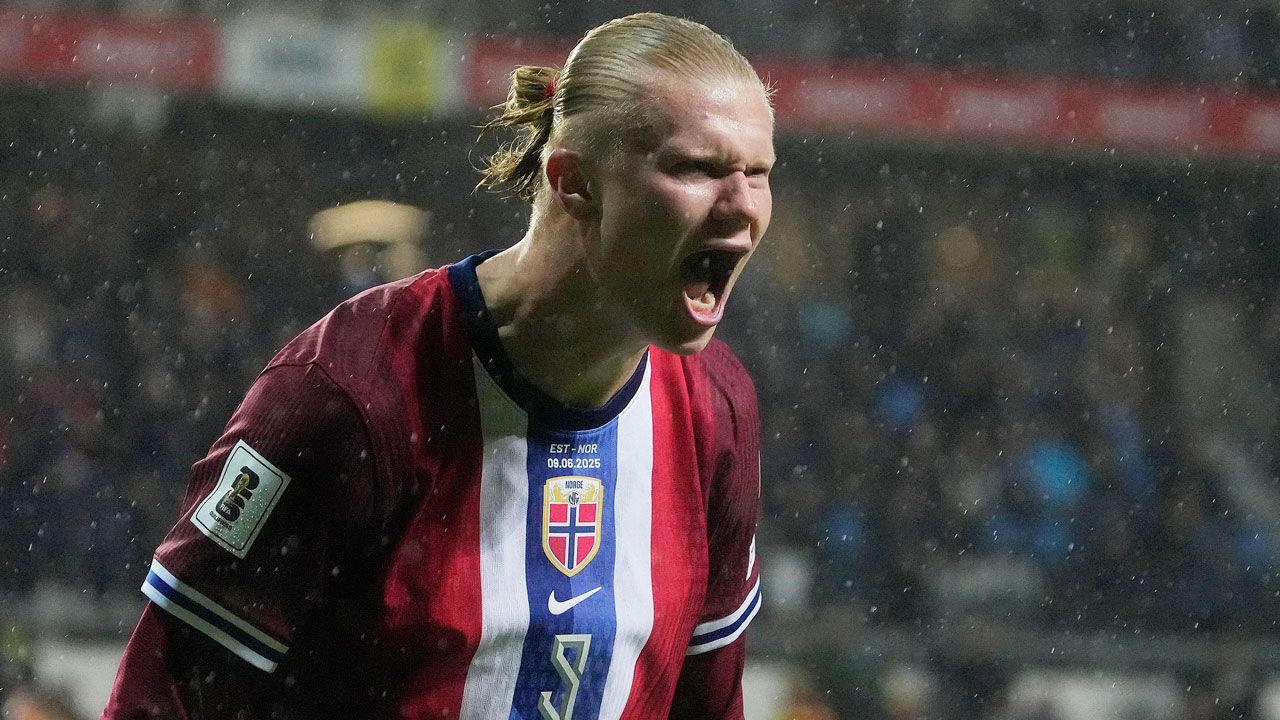 Erling Haaland es el estandarte de Noruega rumbo al Mundial 2026