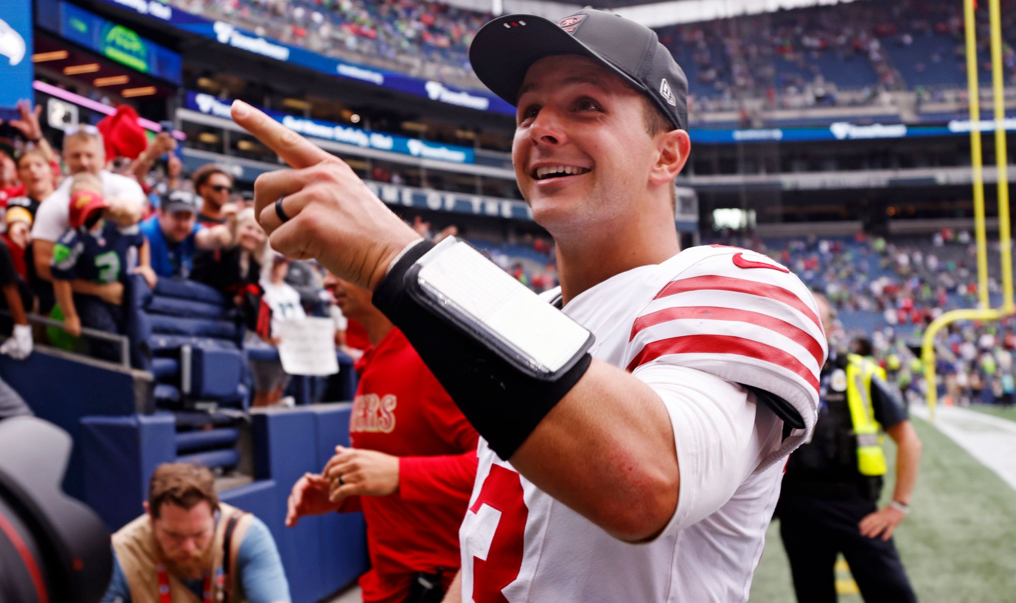 Brock Purdy, con esperanzas de jugar ante Cardinals