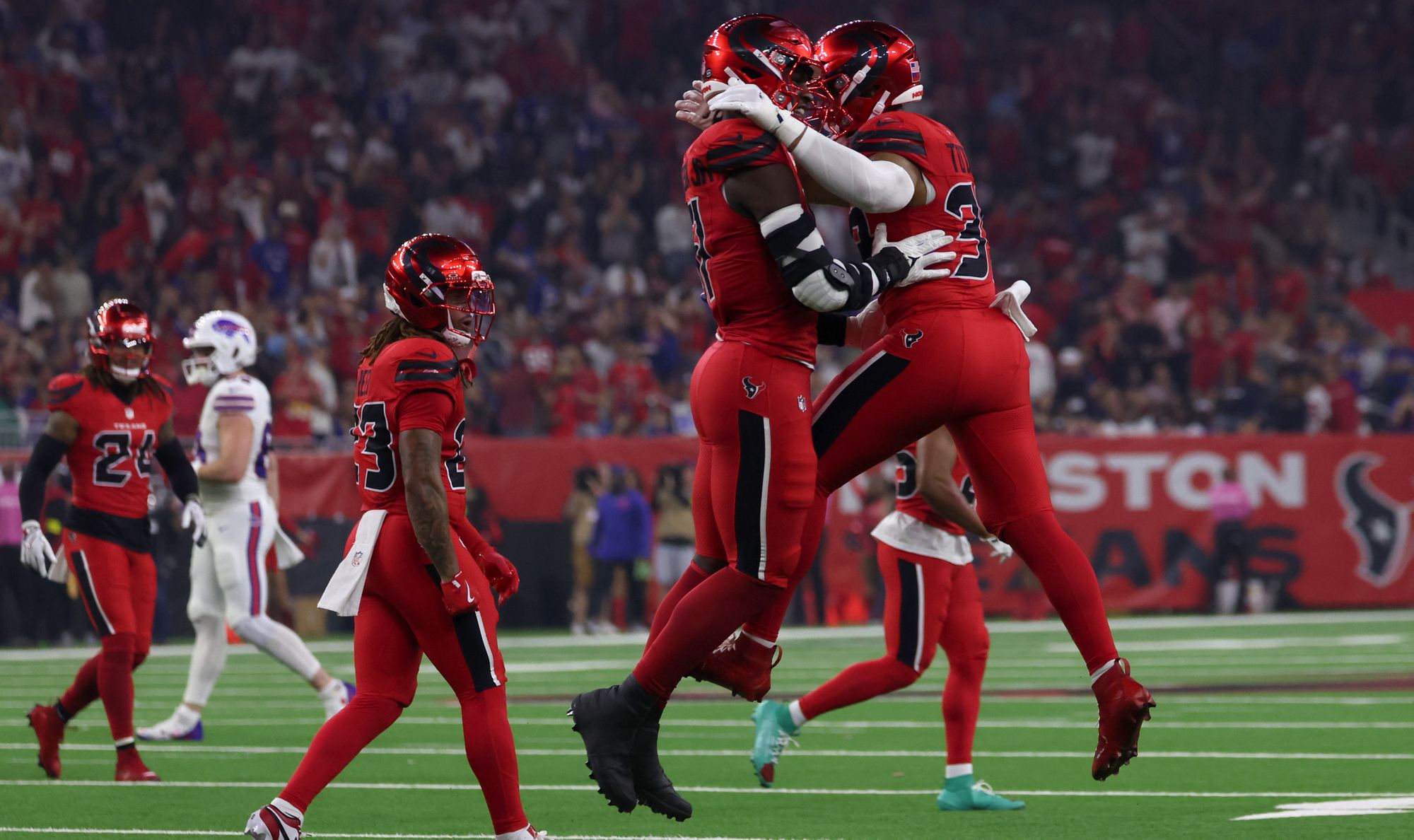 Los Bills siguen de 'capa caída' y cayeron en Houston