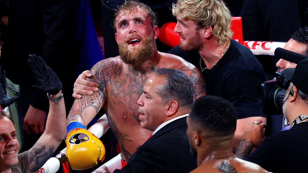 Jake Paul, con la mandíbula rota y una derrota brutal ante Anthony Joshua